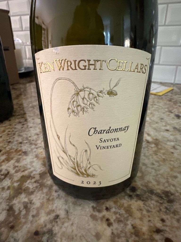 2023 Ken Wright Chardonnay Savoya, USA, Oregon, Willamette Valley ...