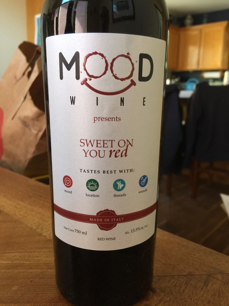 2017 Mood Wine Sweet On You Red, Italy - CellarTracker