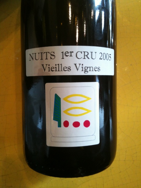 2005 Domaine Prieuré Roch Nuits St. Georges 1er Cru Vieilles Vignes ...