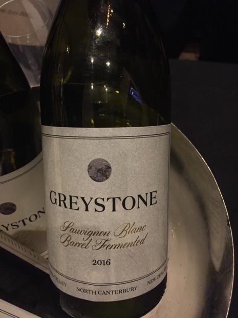 2016 Greystone / Grey's Peak Sauvignon Blanc Barrel Fermented, New ...