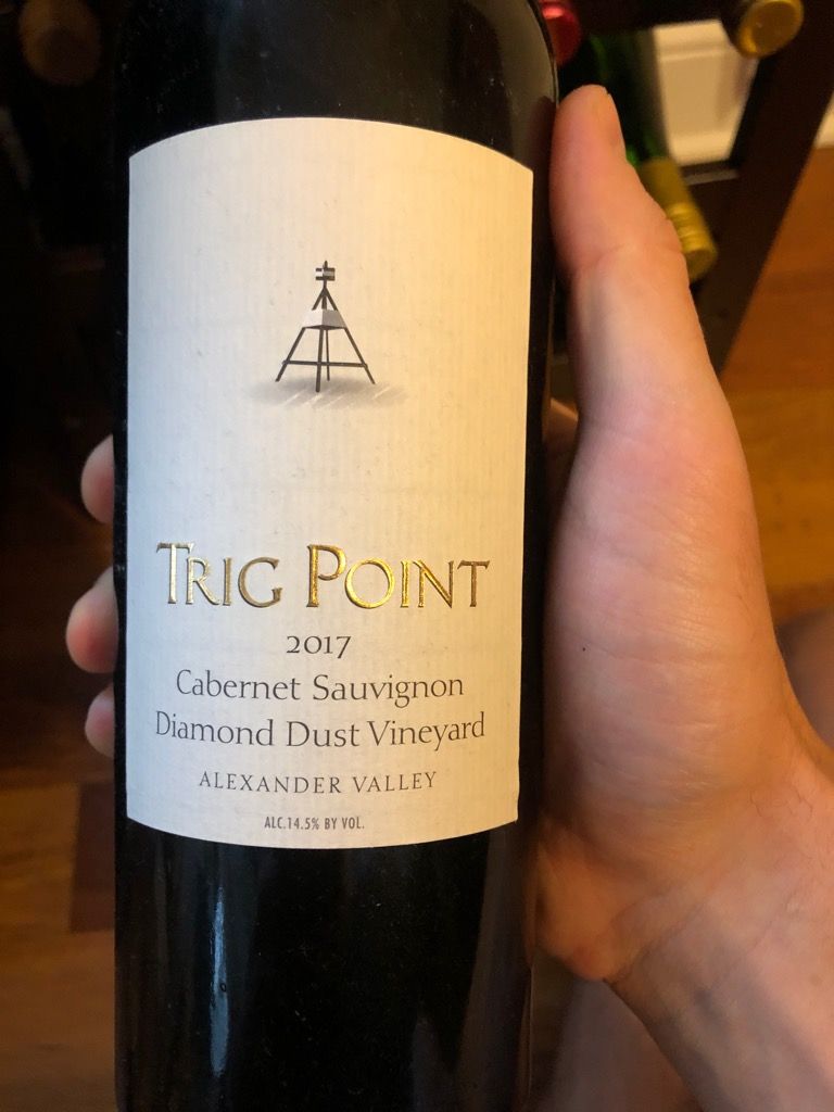 2017 Five Gold Hands Cabernet Sauvignon Trig Point Diamond Dust ...