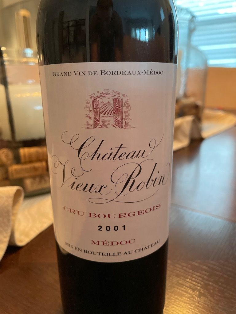 2001 Château Vieux Robin, France, Bordeaux, Médoc - CellarTracker