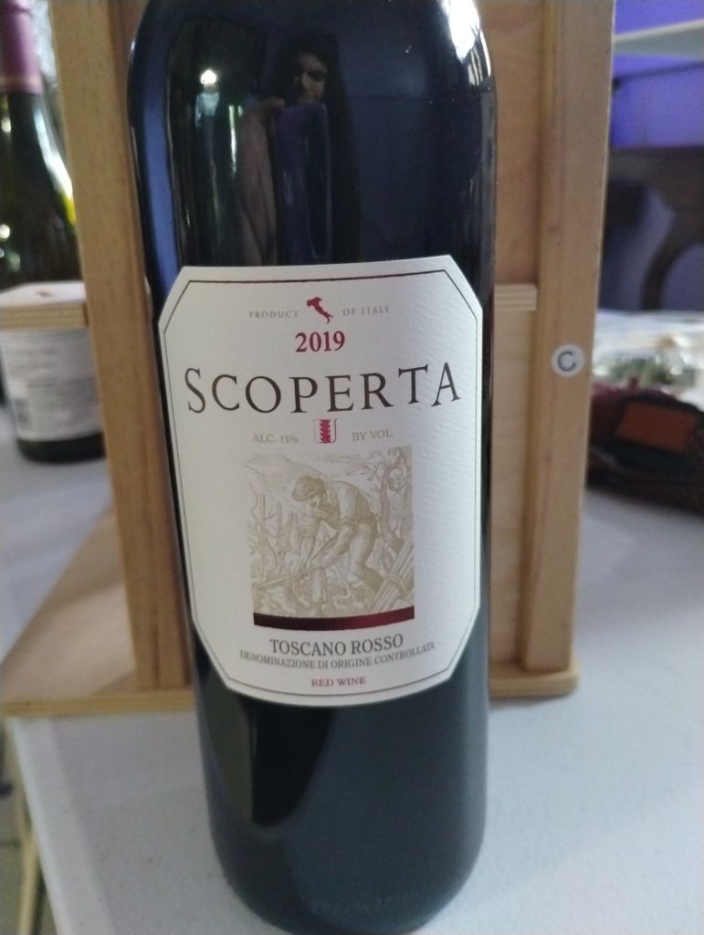 2019 Scoperta Toscano Rosso DOC, Italy - CellarTracker