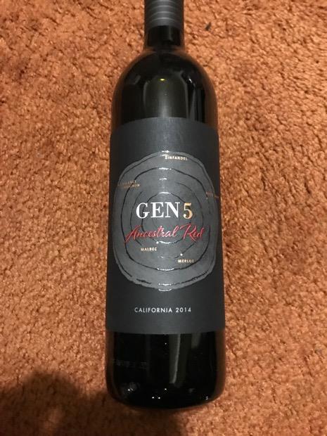 2014 Gen5 Ancestral, USA, California, Central Valley, Lodi - CellarTracker