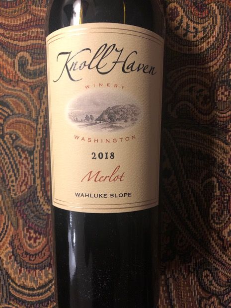 2018 Knoll Haven Winery Merlot, USA, California - CellarTracker