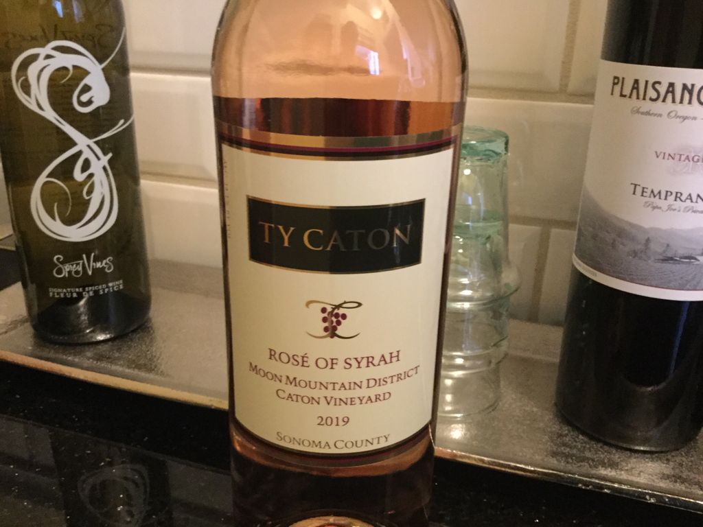 2018 Ty Caton Syrah Rosé, USA, California, Sonoma County, Moon Mountain ...
