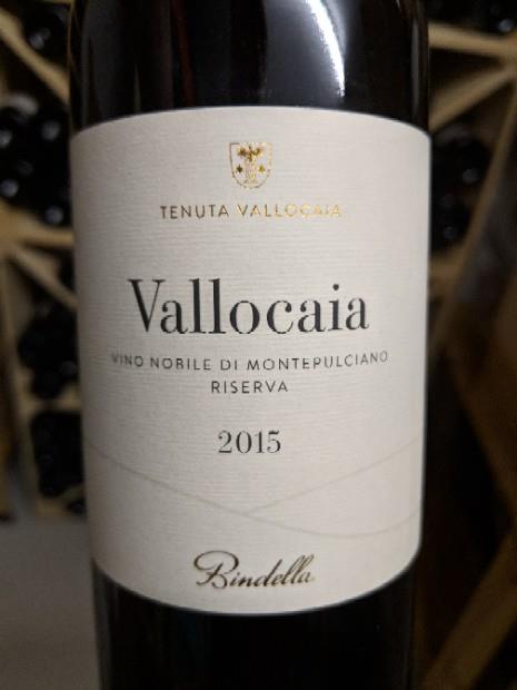 2016 Bindella Vino Nobile di Montepulciano Vallocaia Riserva, Italy ...