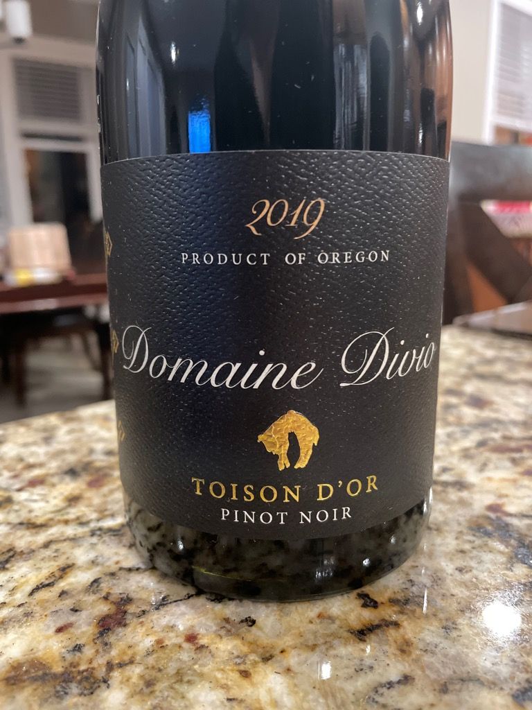 2021 Domaine Divio Pinot Noir Toison d'Or, USA, Oregon, Willamette ...