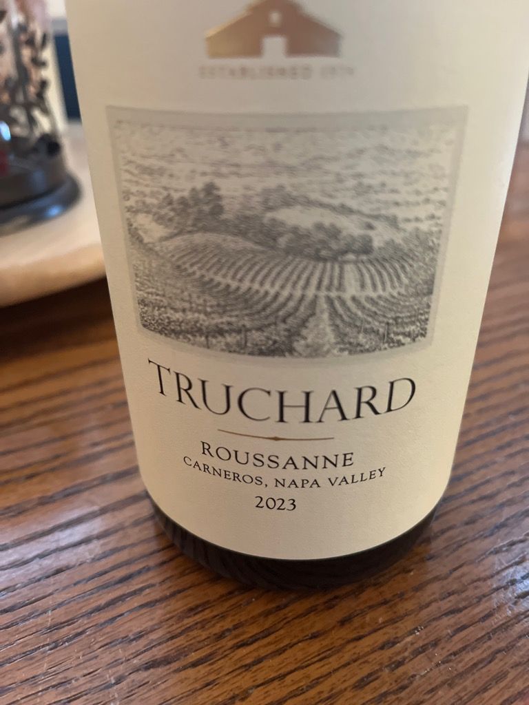 2023 Truchard Roussanne, USA, California, Napa / Sonoma, Carneros ...