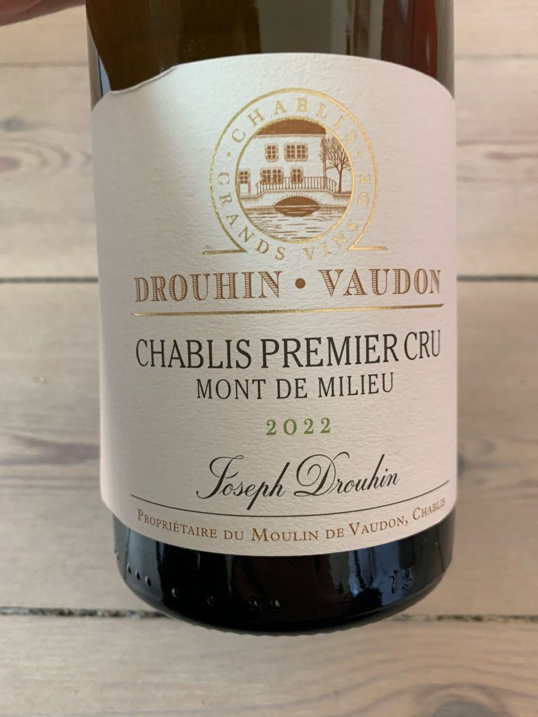 2023 Joseph Drouhin / Drouhin-Vaudon Chablis 1er Cru Mont de Milieu ...