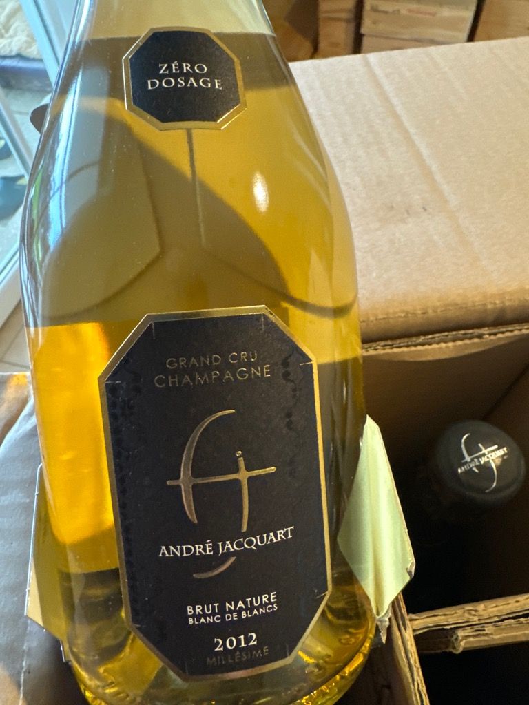 2012 André Jacquart Champagne Grand Cru Blanc de Blancs Experience Brut ...
