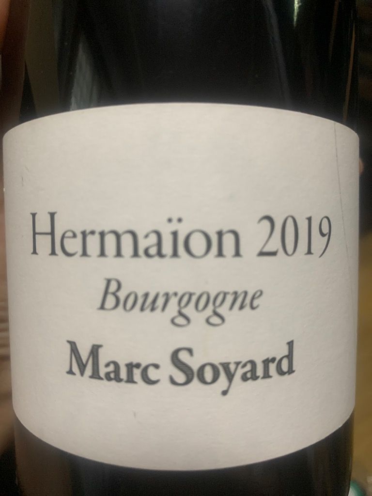 2021 Domaine de la Cras (Marc Soyard) Bourgogne Hermaion, France ...