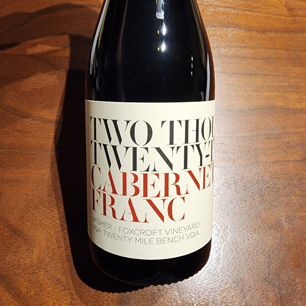 2022 Morandin Wines Cabernet Franc, Canada, Ontario, Niagara Peninsula ...