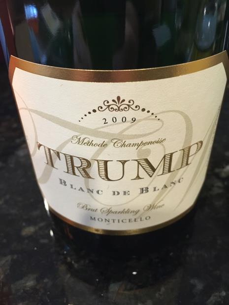 2009 Trump Winery Blanc de Blancs, USA, Virginia, Central Virginia ...