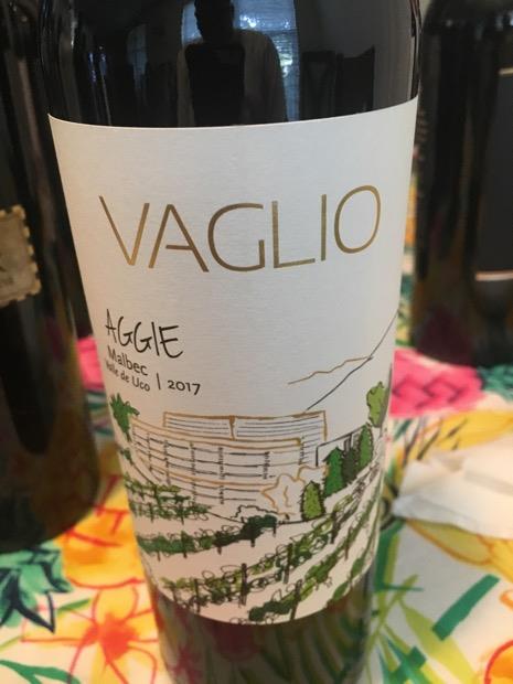 2017 Vaglio Malbec Aggie, Argentina, Mendoza, Valle de Uco, Gualtallary ...