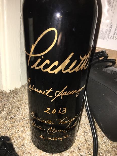2013 Picchetti Winery Cabernet Sauvignon Bellicitti Vineyard, USA ...