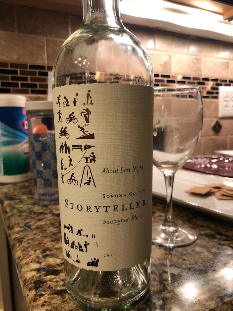 2019 Storyteller Sauvignon Blanc About Last Night, USA, California ...