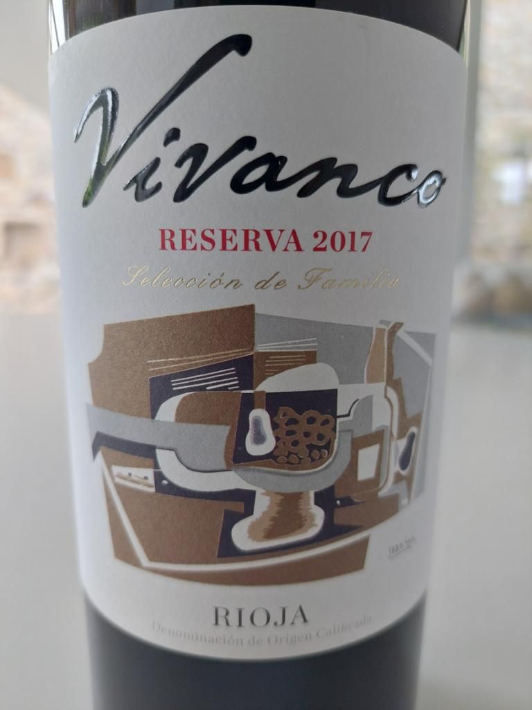 2018 Dinastía Vivanco Rioja Reserva Selección de la Familia, Spain, La ...