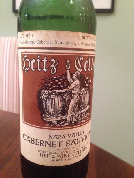 NV Heitz Cellar Cabernet Sauvignon Lot MZ-1, USA, California, Napa ...