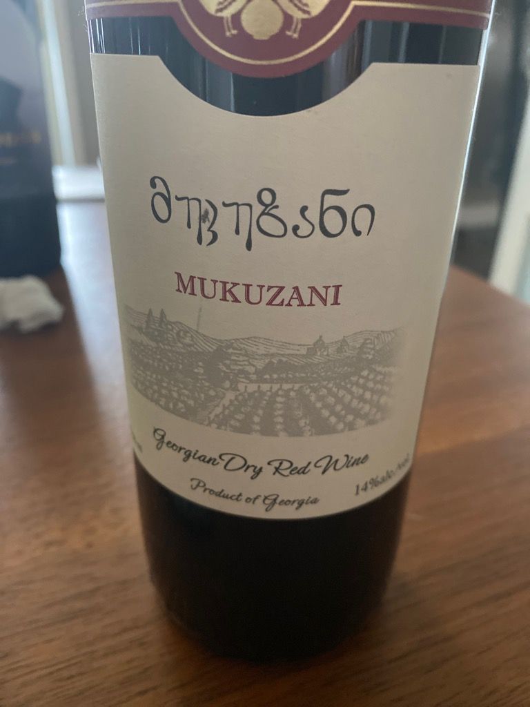 2021 Vaziani Kindsmarauli Mukuzani, Georgia, Kakheti, Mukuzani ...