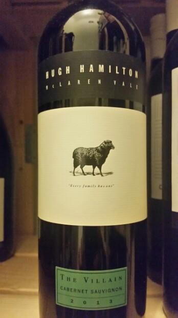 2013 Hugh Hamilton Cabernet Sauvignon The Villain, Australia, South ...