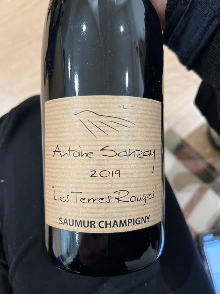 2019 Antoine Sanzay Saumur-Champigny Les Salles Martin Rouge, France ...