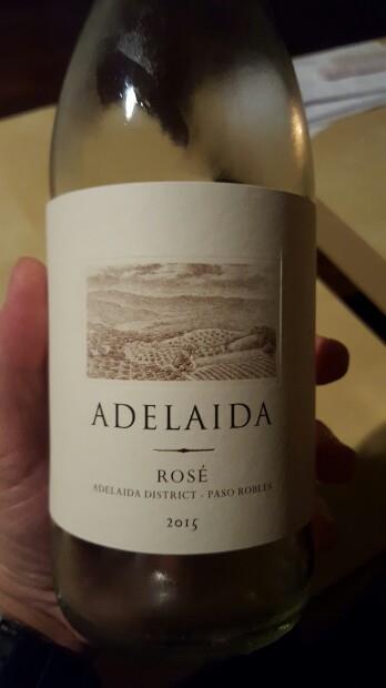 2014 Adelaida Rosé, USA, California, Central Coast, Paso Robles ...