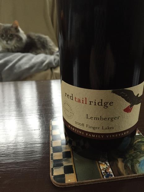 2008 Red Tail Ridge Winery Lemberger, USA, New York, Finger Lakes ...