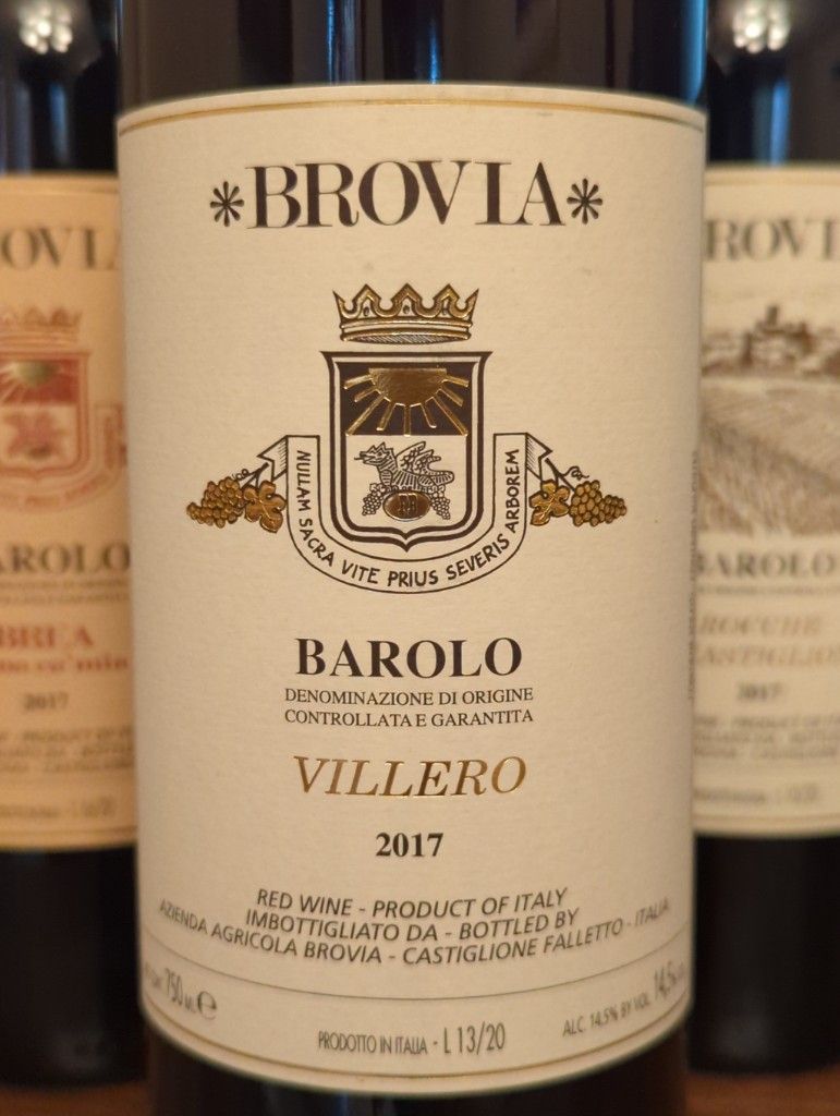 2017 Fratelli Brovia Barolo Villero, Italy, Piedmont, Langhe, Barolo ...