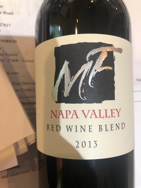 2013 Matthew Fritz Red Wine Blend, USA, California, Napa Valley ...