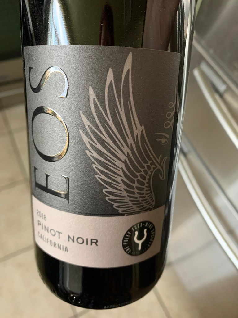 2018 EOS Pinot Noir, USA, California - CellarTracker
