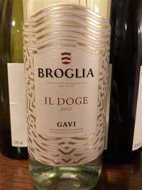 2017 Broglia Gavi Il Doge, Italy, Piedmont, Gavi - CellarTracker