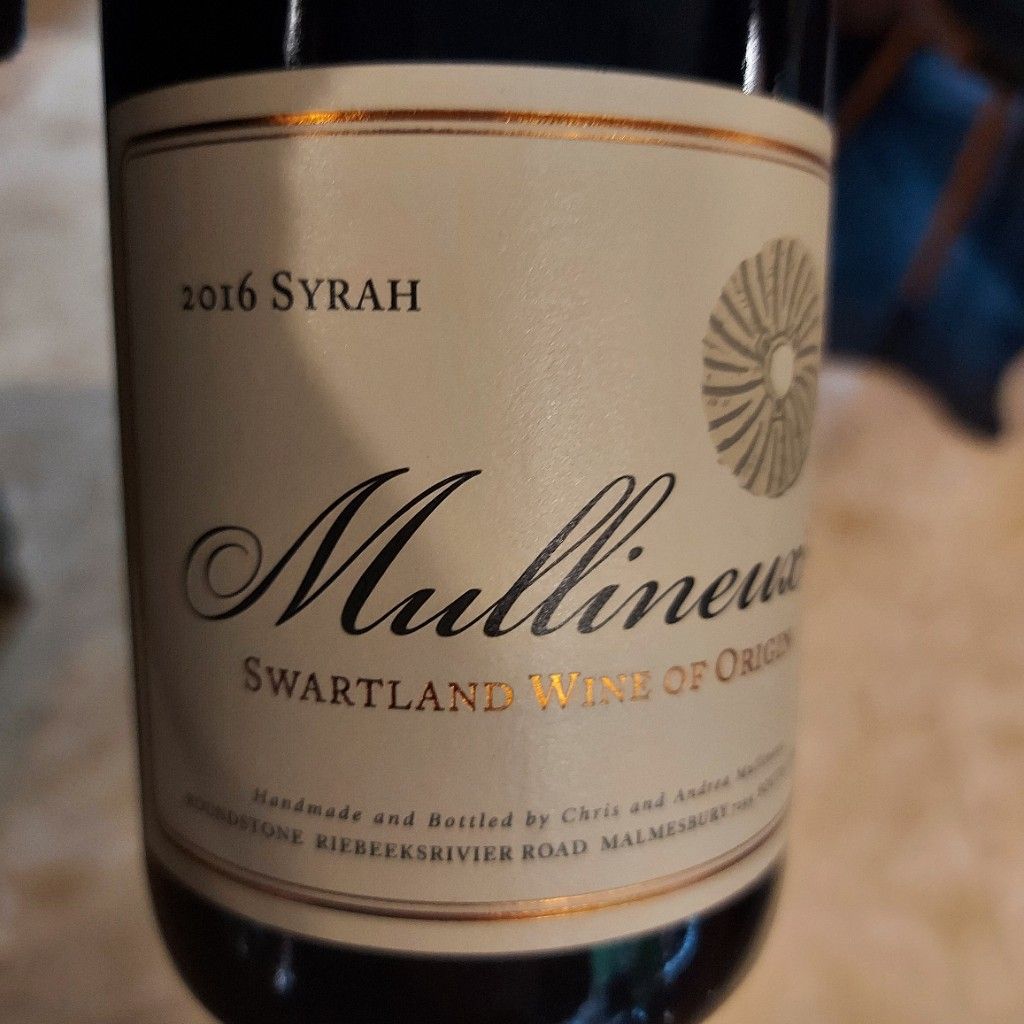2016 Mullineux Syrah, South Africa, Coastal Region, Swartland - CellarTracker