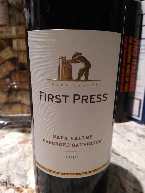 2013 First Press Cabernet Sauvignon, USA, California, Napa Valley ...