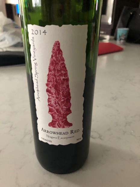 2019 Arrowhead Spring Vineyards Arrowhead Red, USA, New York, Niagara ...