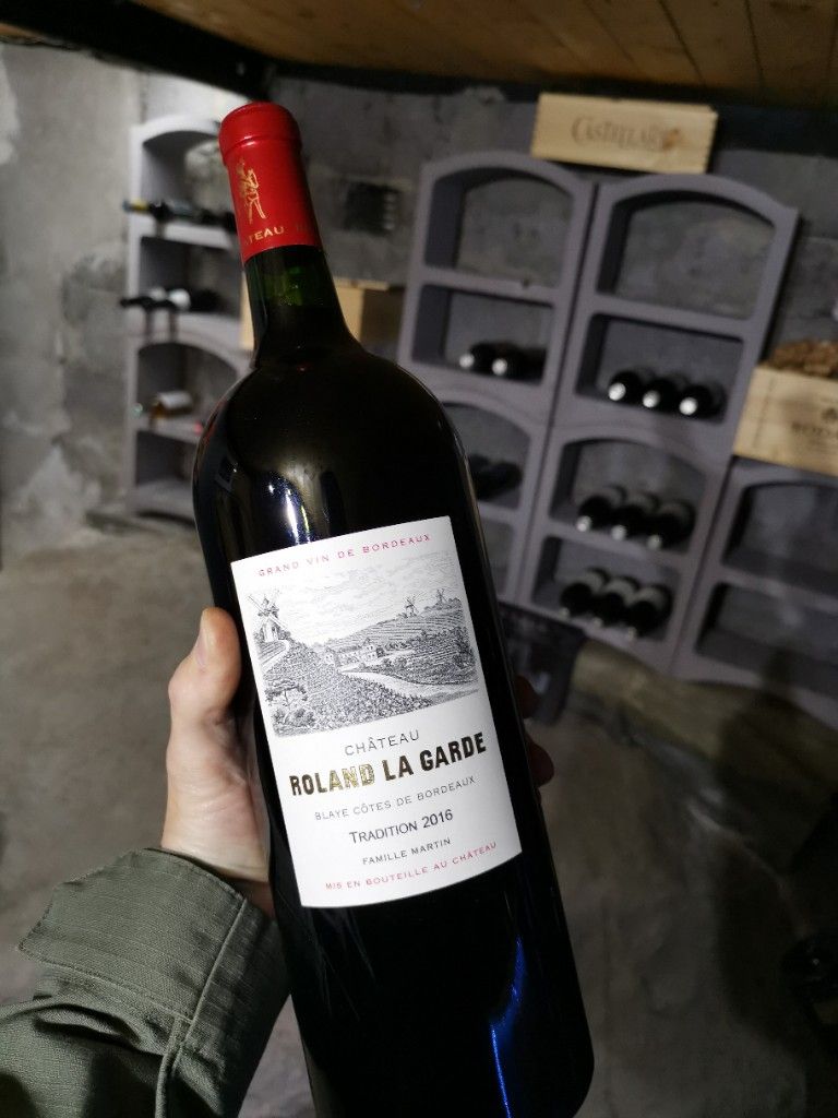 2016 Château Roland La Garde Tradition, France, Bordeaux, Blaye Côtes ...