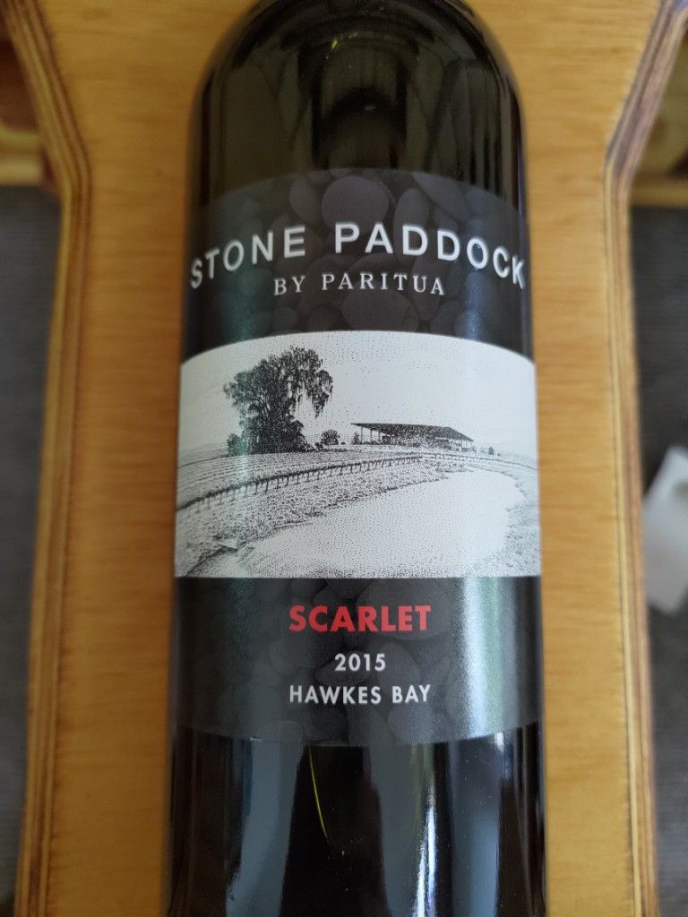 2015 Paritua Vineyards Stone Paddock Scarlet, New Zealand, North Island ...