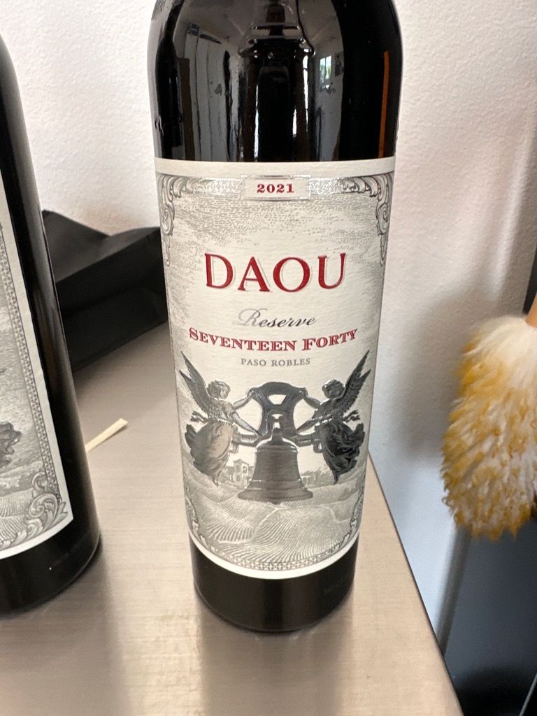 2021 Daou Vineyards Seventeen Forty Reserve, USA, California, Central ...