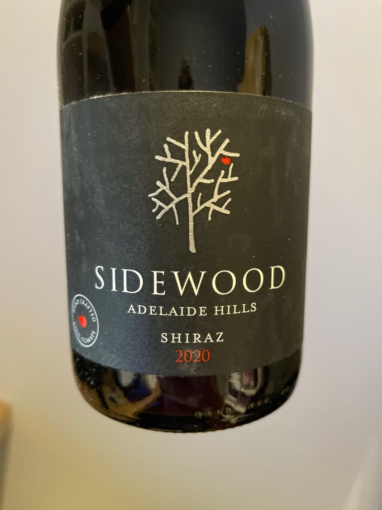 2020 Sidewood Estate Shiraz, Australia, South Australia, Mount Lofty ...