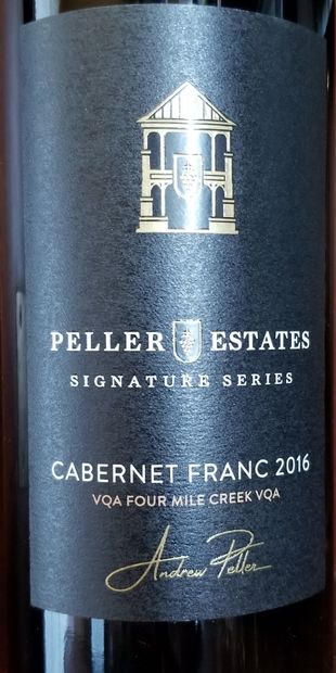 2010 Peller Estates Cabernet Franc Andrew Peller Signature Series ...