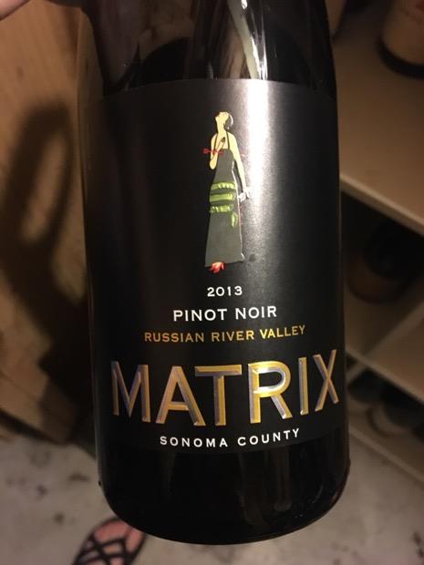 2013 Matrix Pinot Noir, USA, California, Sonoma County, Russian River ...
