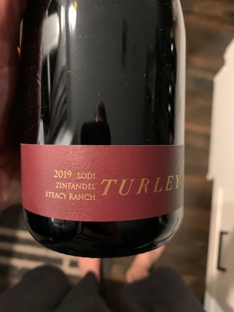 2019 Turley Zinfandel Steacy Ranch, USA, California, Central Valley ...