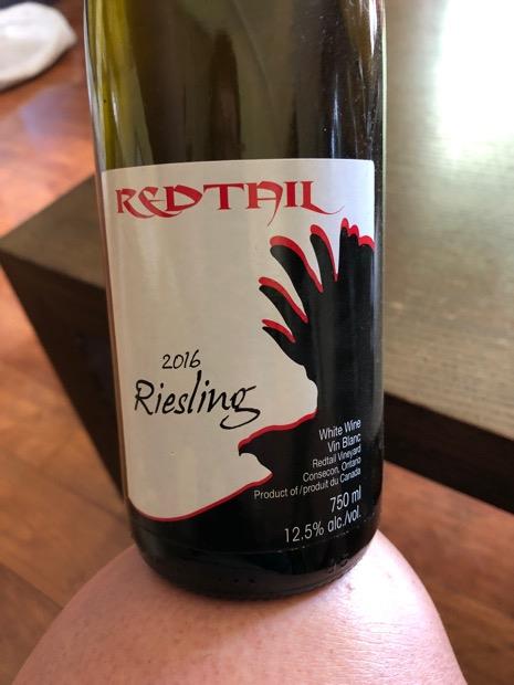 2021 Redtail Vineyards Riesling, Canada, Ontario, Prince Edward County ...
