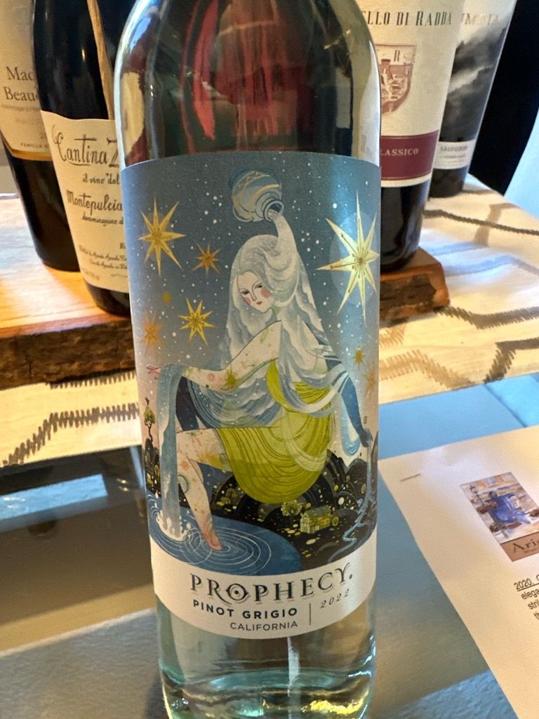 2022 Prophecy Wine Co Pinot Grigio Delle Venezie, Italy, Delle Venezie ...