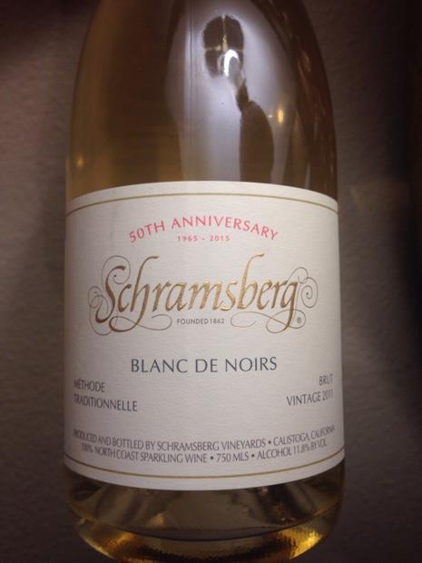 2009 Schramsberg Vineyards Blanc de Noirs 50th Anniversary, USA, California, North Coast, Napa ...