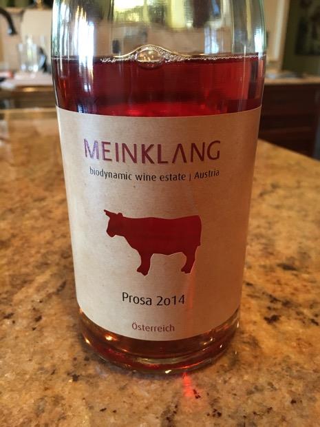 2014 Meinklang Prosa, Austria, Burgenland - CellarTracker