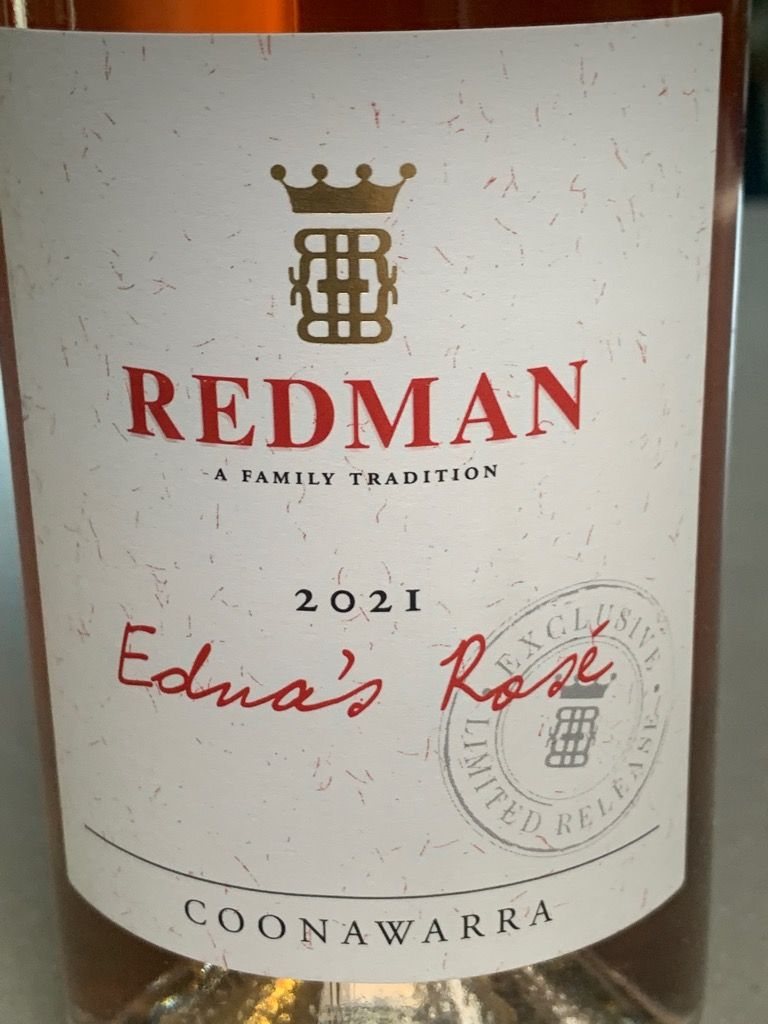 2021 Redman Edna's Rosé, Australia, South Australia, Limestone Coast ...