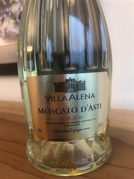 2017 Villa Alena Moscato d'Asti, Italy, Piedmont, Asti, Moscato d'Asti ...