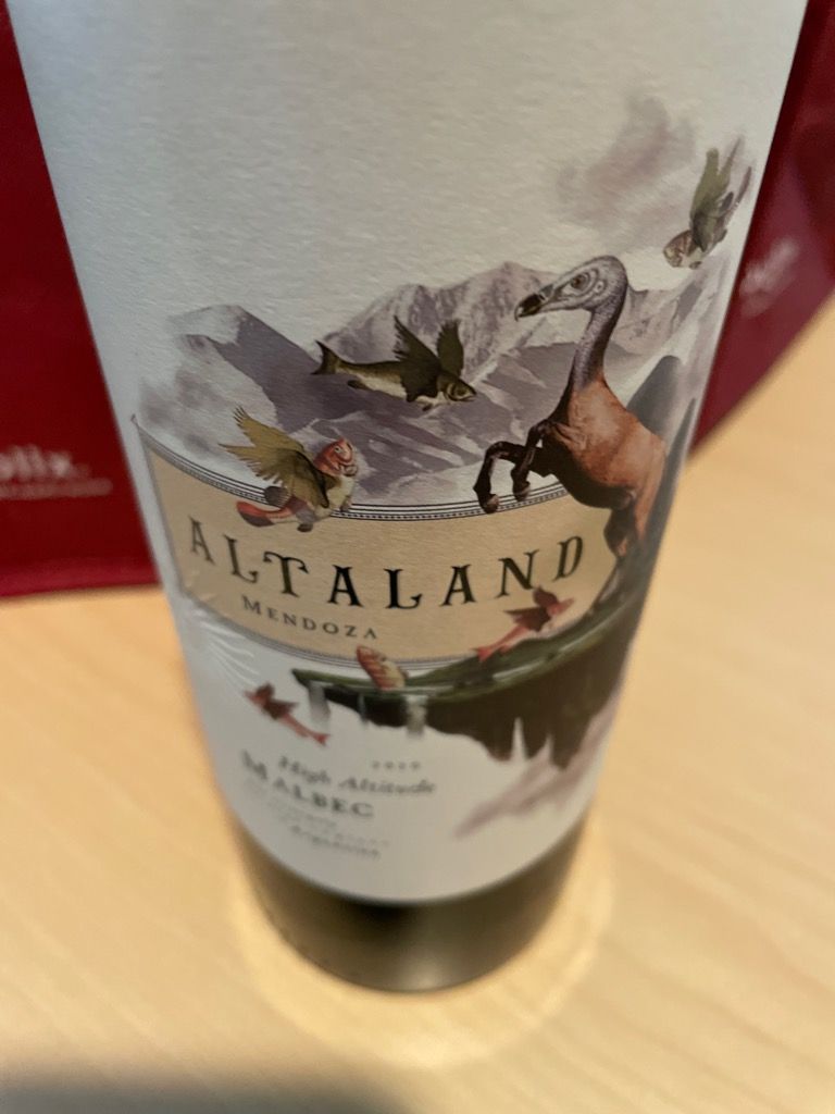 2020 Altaland Malbec High Altitude, Argentina, Mendoza - CellarTracker