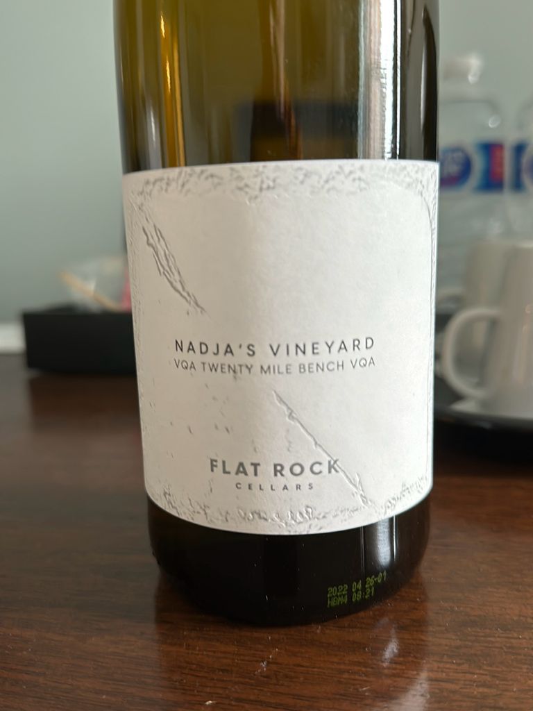2021 Flat Rock Cellars Riesling Nadja's Vineyard, Canada, Ontario ...